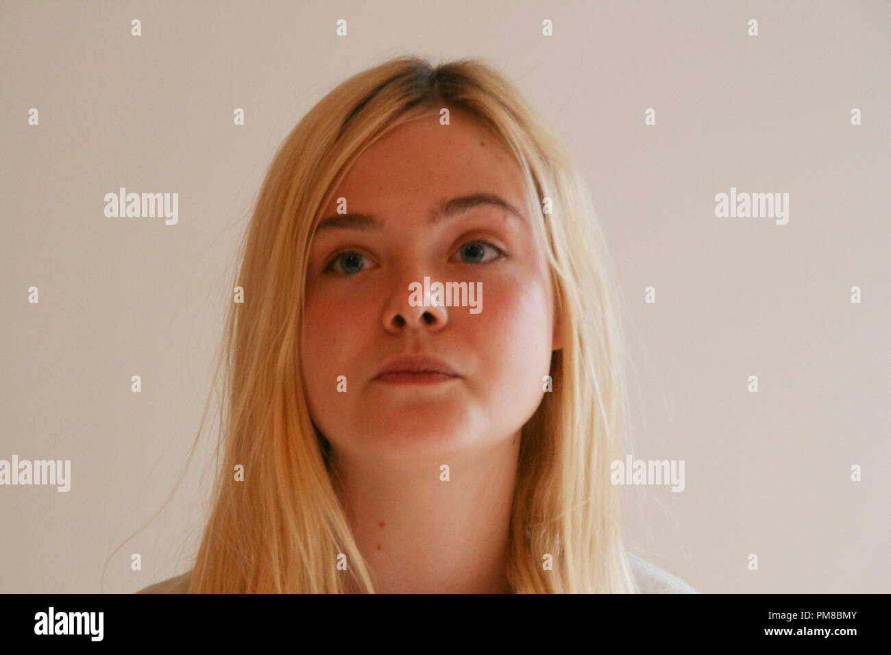 Elle Fanning Portrait Session, November 30, 2012. Reproduction by ...