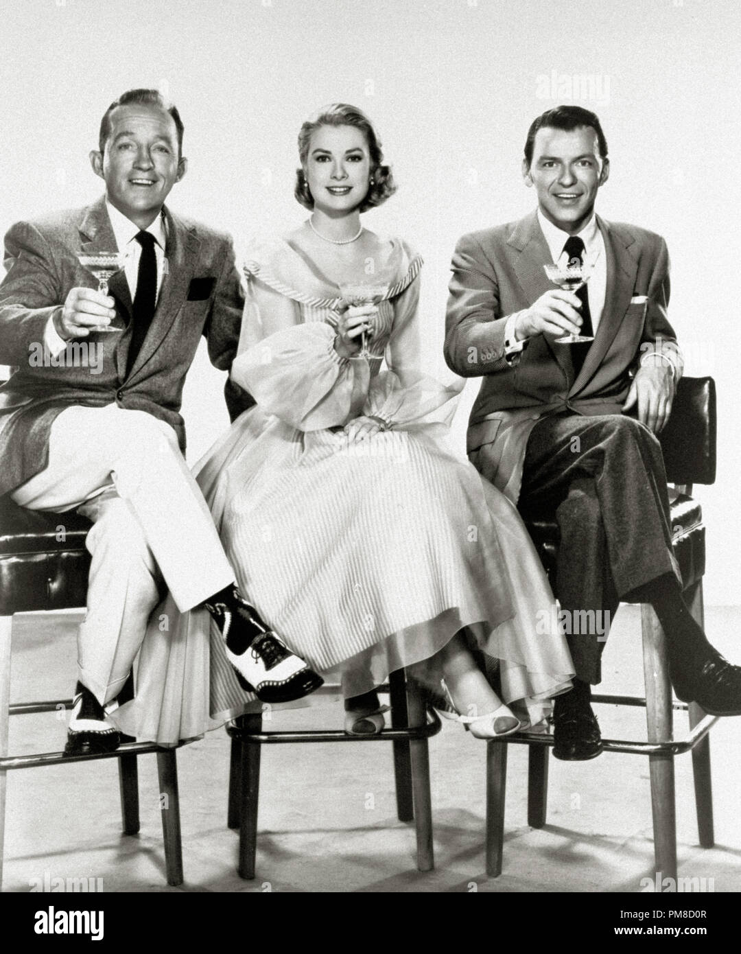 Bing Crosby, Grace Kelly and Frank Sinatra "High Society" 1956 MGM File ...