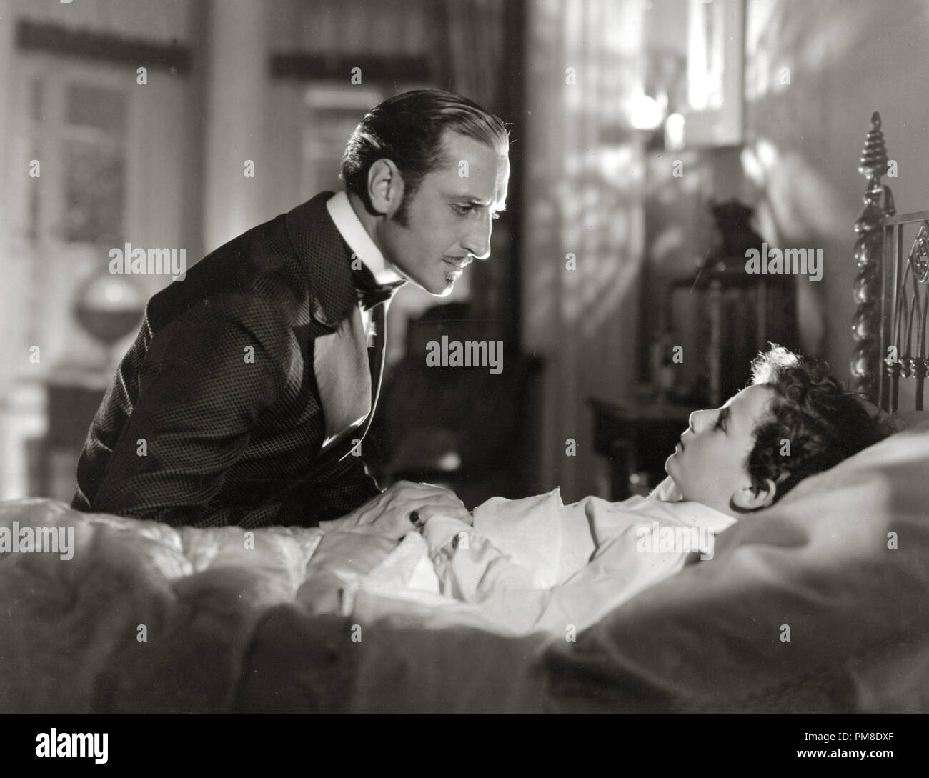 Greta Garbo and Basil Rathbone "Anna Karenina" 1935 MGM. File Reference ...