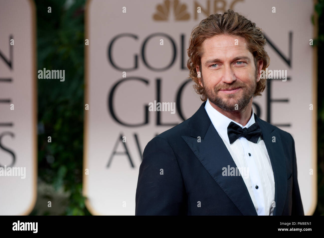 Actor Gerard Butler attends the 69th Annual Golden Globes Awards at the ...