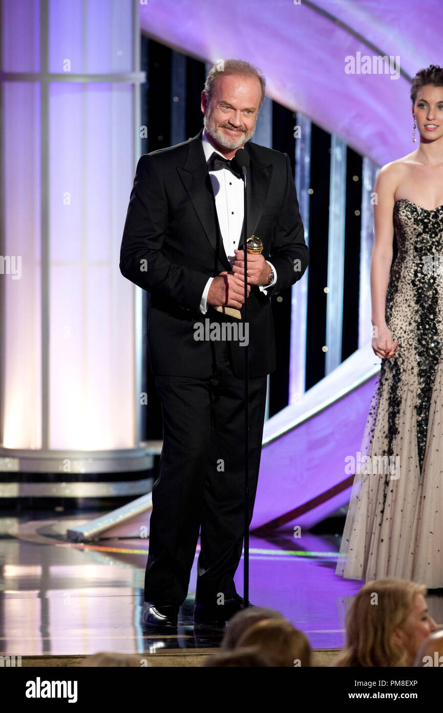 Kelsey Grammer accepts the Golden Globe Award for BEST PERFORMANCE BY ...