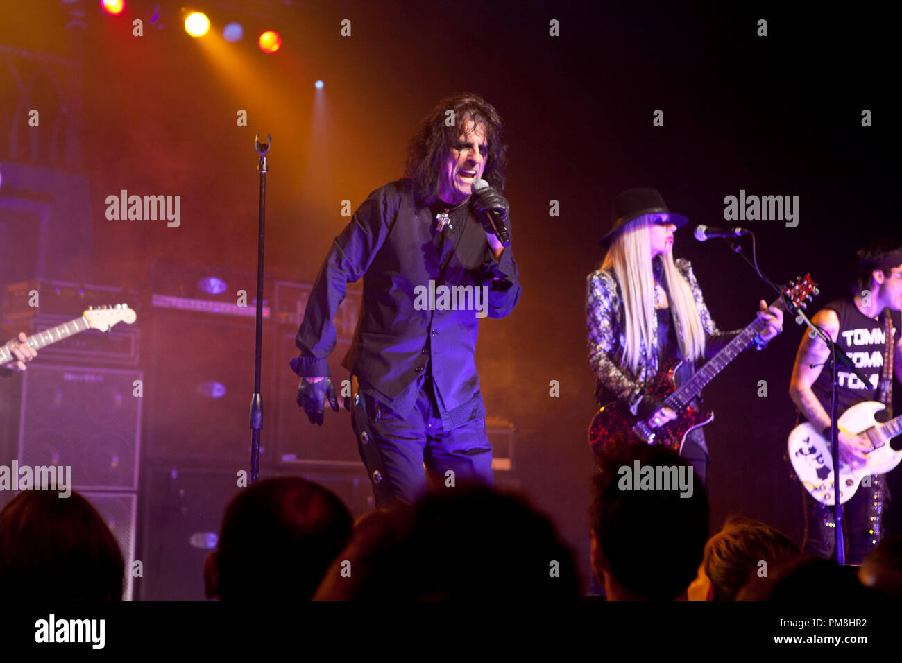 ALICE COOPER and band mates ORIANTHI and TOMMY HENRIKSEN appear in ...