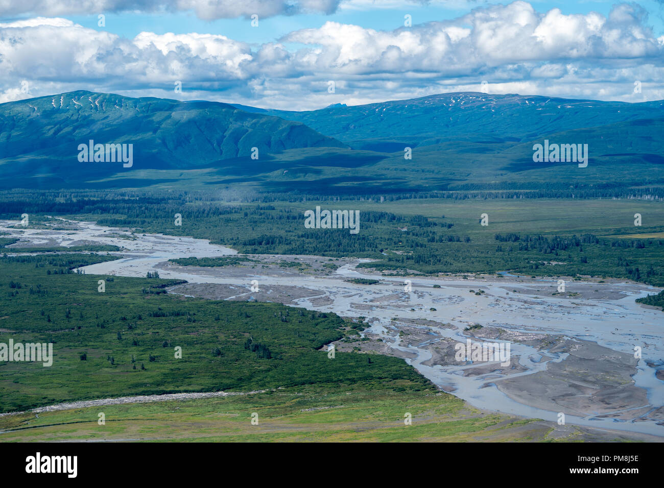 Aerial view of katmai national park hi-res stock photography and images ...