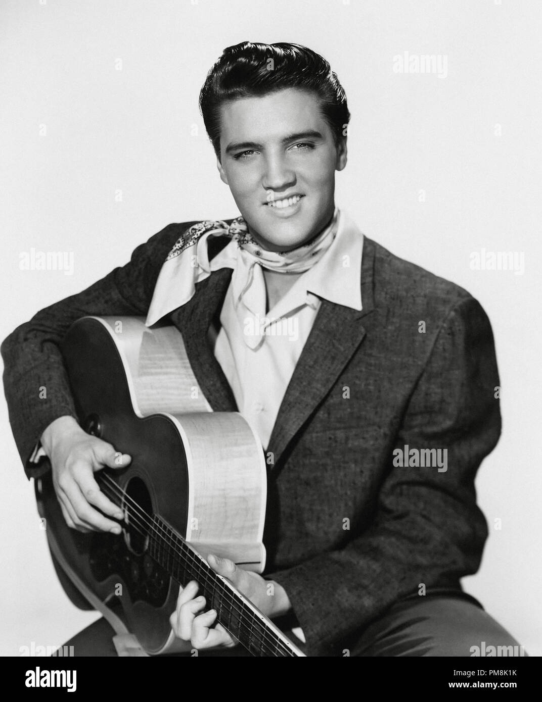 Elvis Guitar Clipart Black And White
