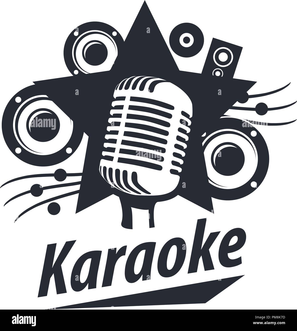 vector logo karaoke Stock Vector Image & Art - Alamy