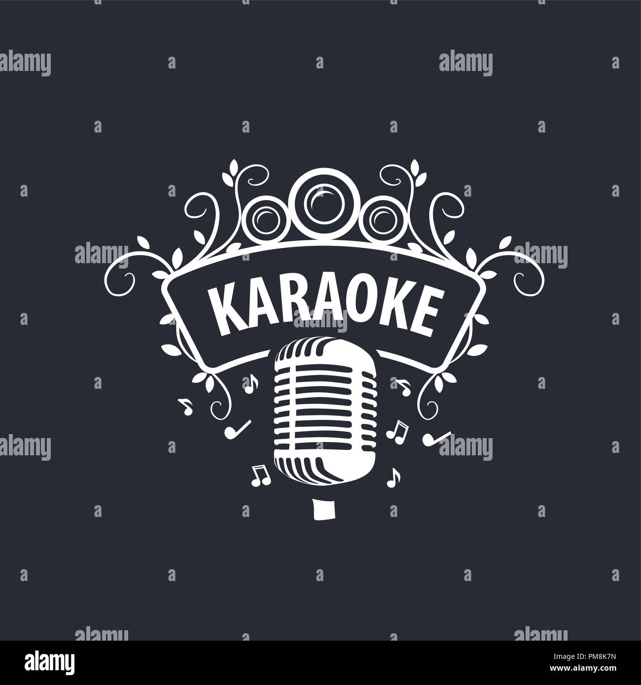 vector logo karaoke Stock Vector Image & Art - Alamy