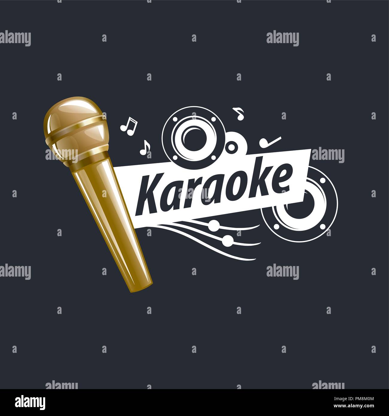 vector logo karaoke Stock Vector Image & Art - Alamy