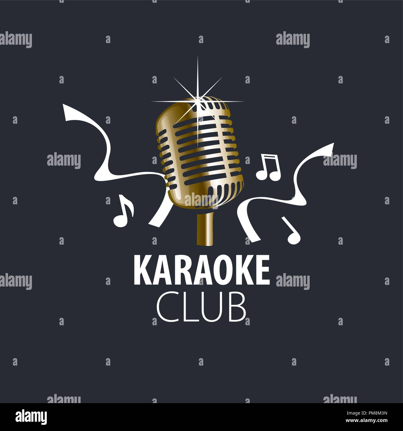vector logo karaoke Stock Vector Image & Art - Alamy