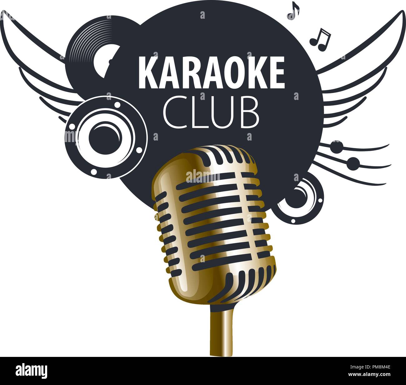 vector logo karaoke Stock Vector Image & Art - Alamy