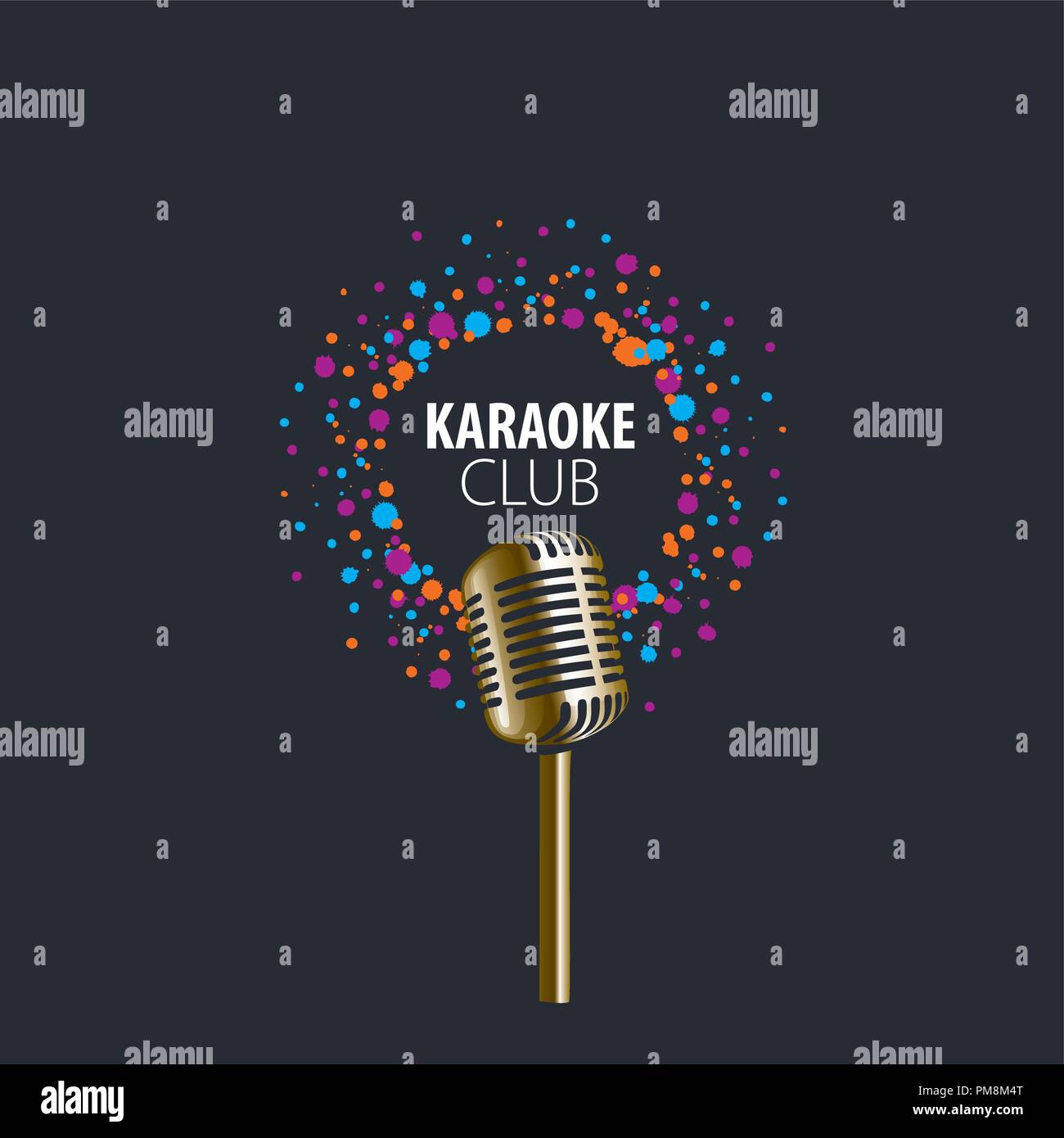 vector logo karaoke Stock Vector Image & Art - Alamy