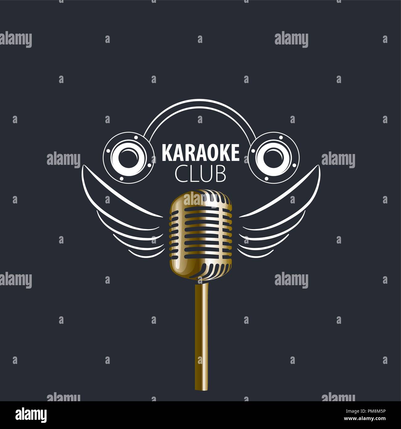 vector logo karaoke Stock Vector Image & Art - Alamy