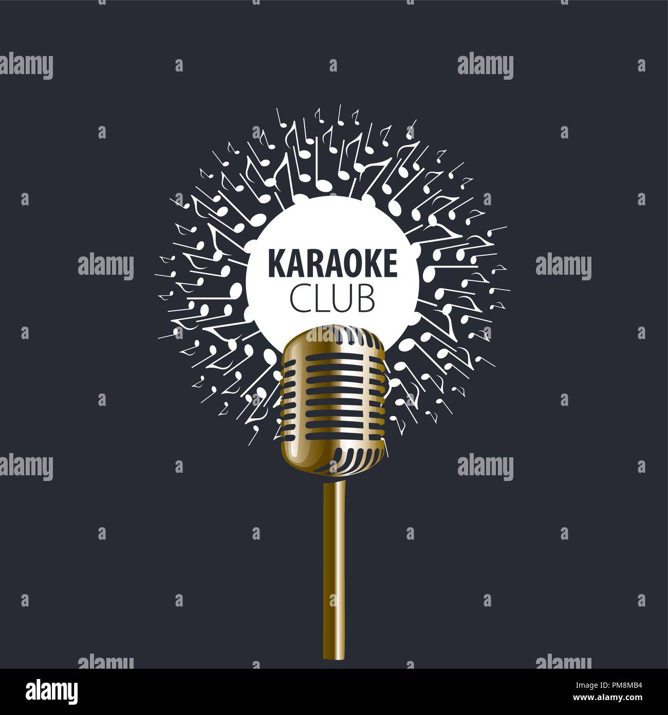 vector logo karaoke Stock Vector Image & Art - Alamy