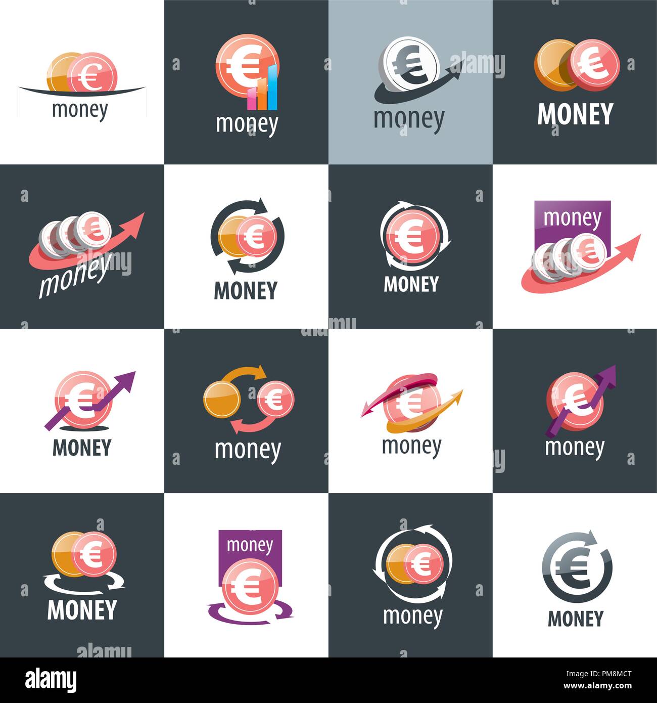 vector logo money Stock Vector Image & Art - Alamy