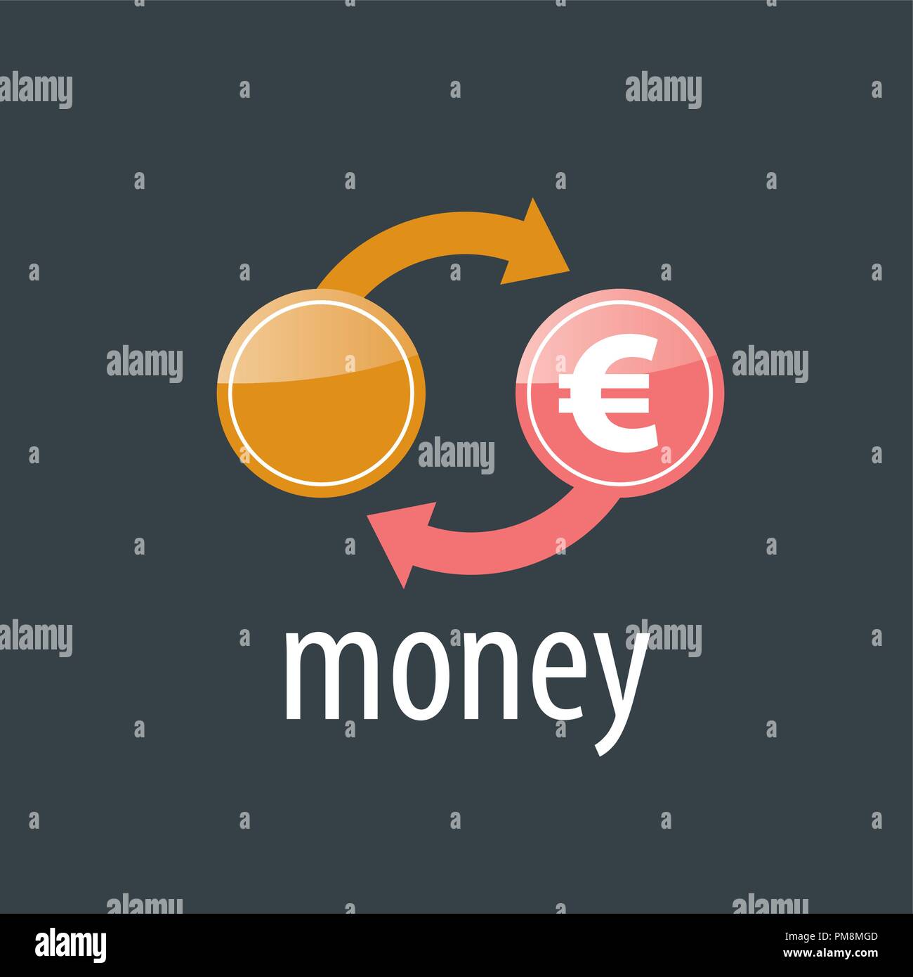 vector logo money Stock Vector Image & Art - Alamy