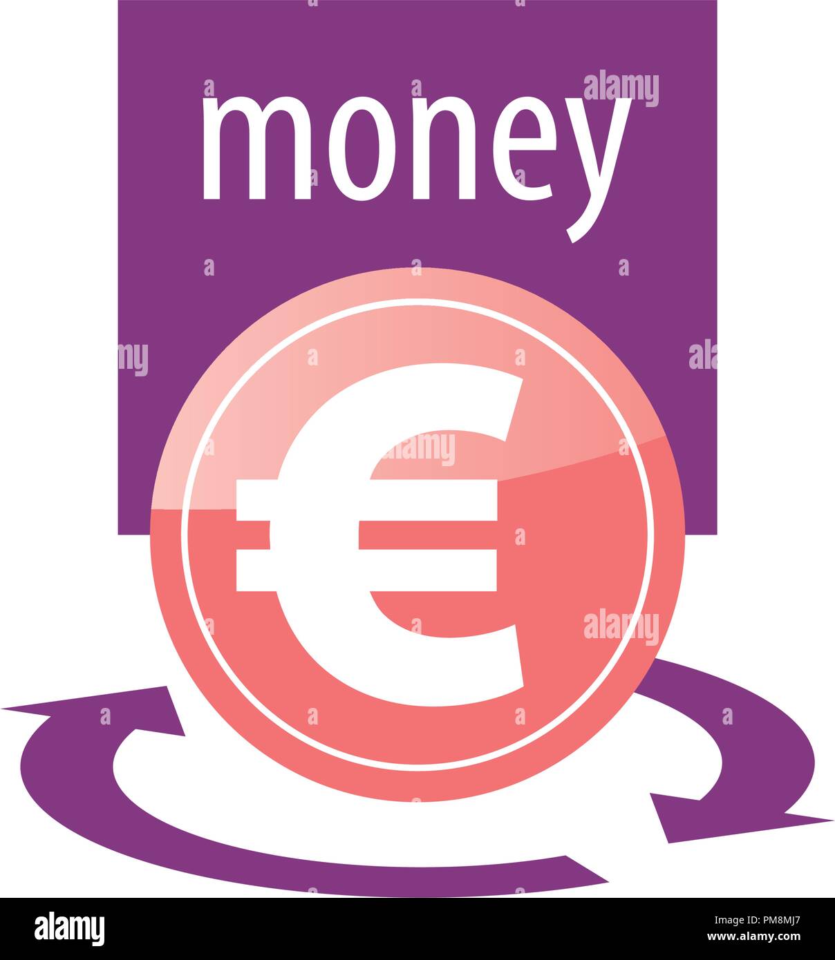 vector logo money Stock Vector Image & Art - Alamy