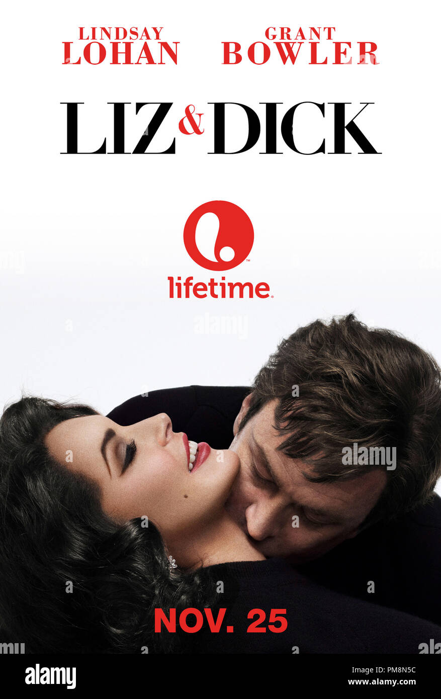 (L to R) Lindsay Lohan (“Elizabeth Taylor”) and Grant Bowler (“Richard ...