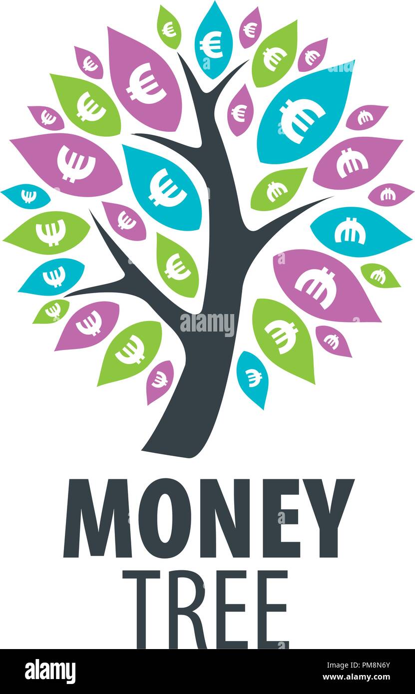logo money tree Stock Vector Image & Art - Alamy