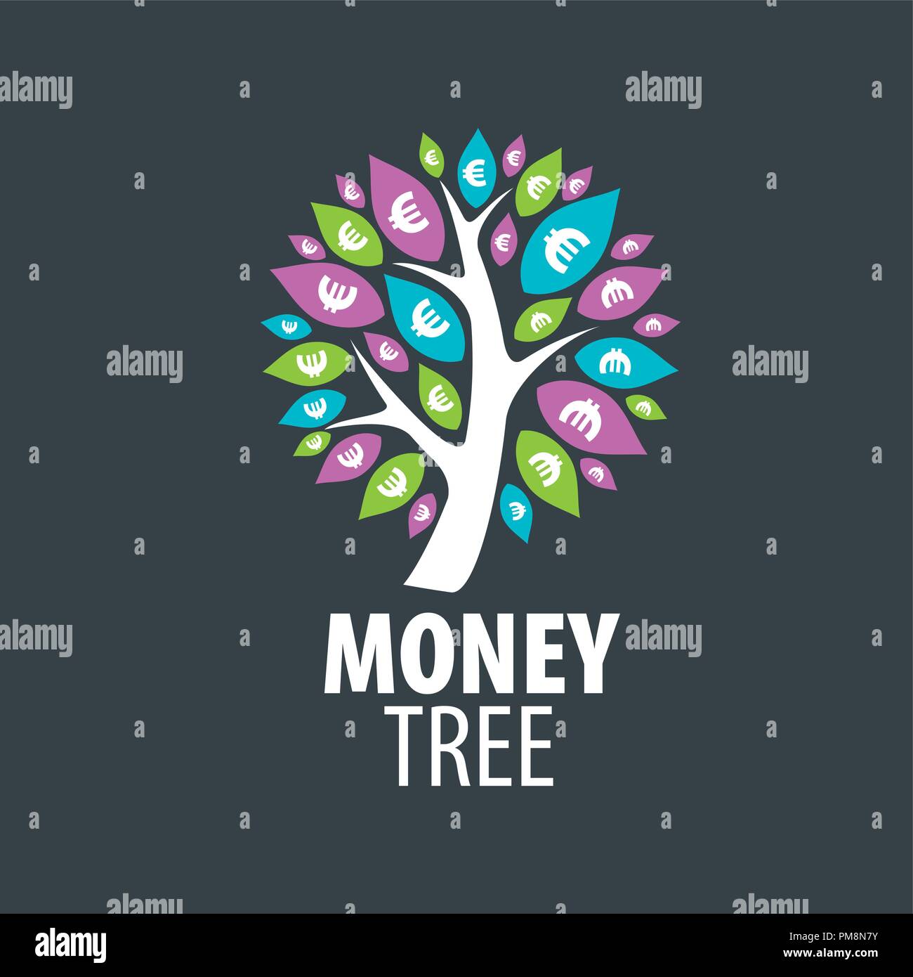 Euro leaf logo hi-res stock photography and images - Alamy