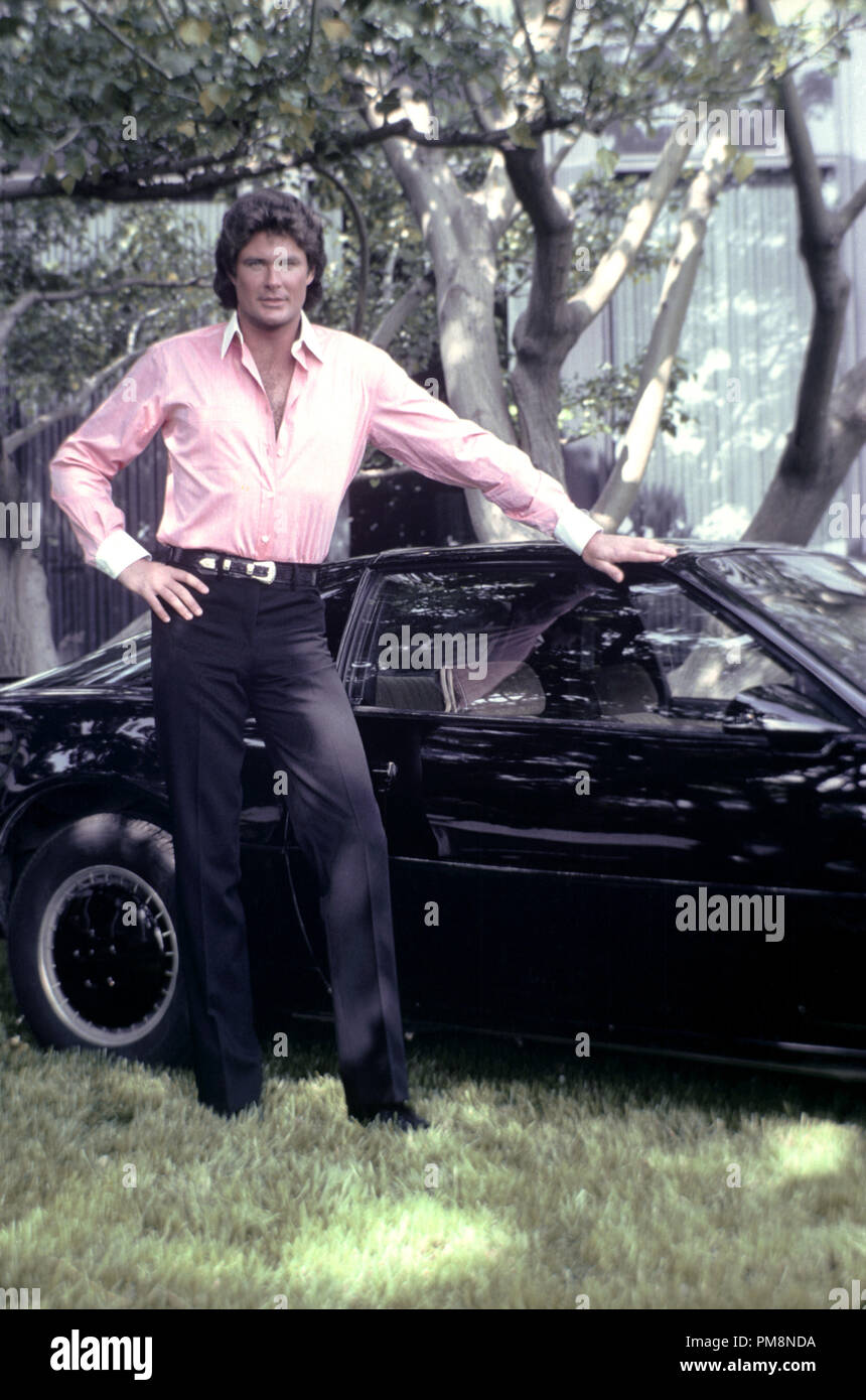 Studio Publicity Still from "Knight Rider" David Hasselhoff circa 1982 ...
