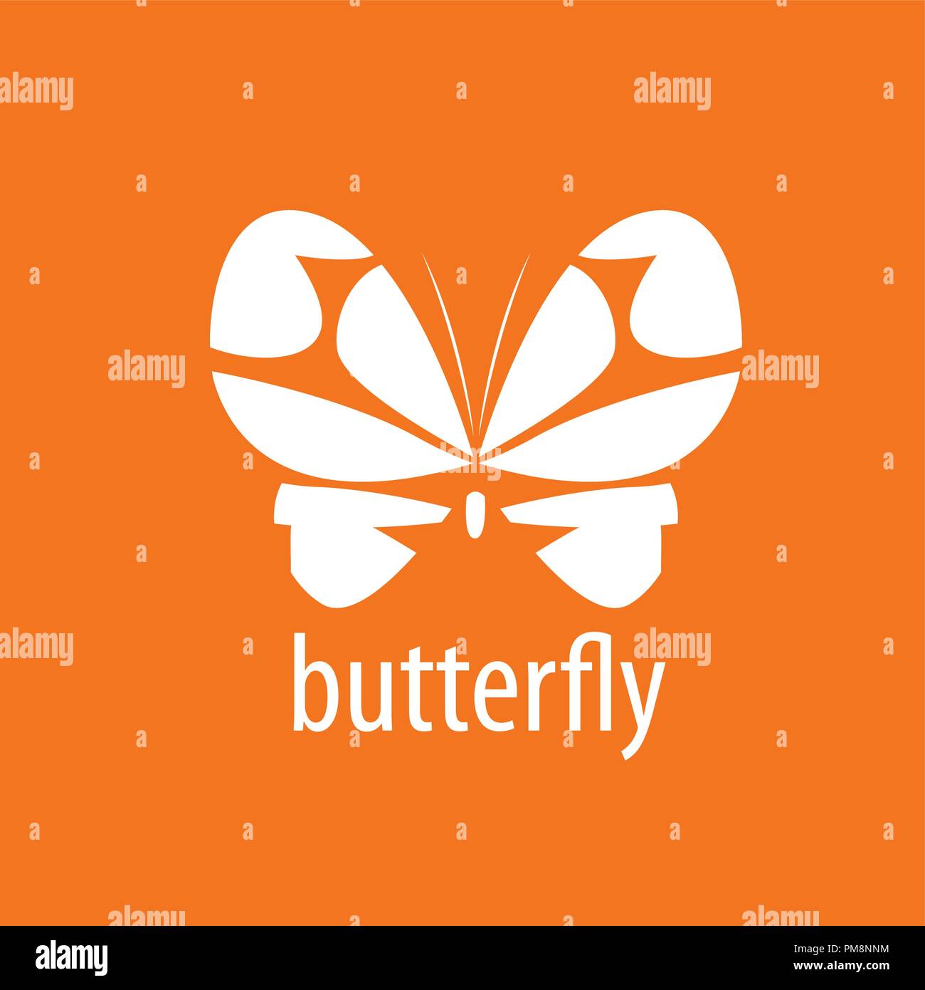 vector butterfly logo Stock Vector Image & Art - Alamy