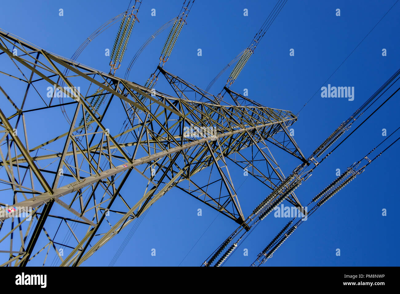A transmission tower or power tower is a tall structure, usually a ...