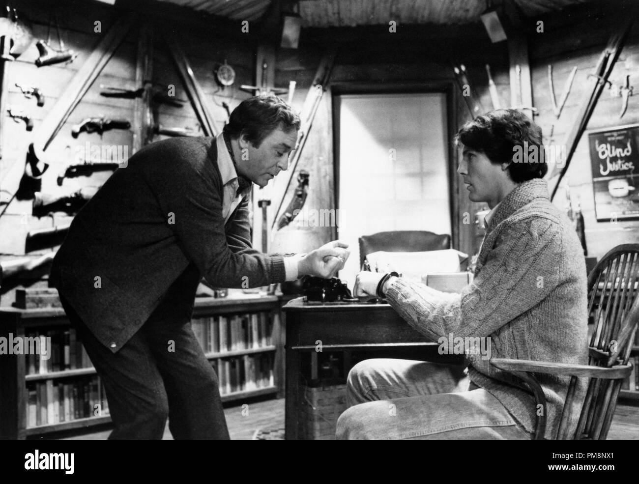 Studio Publicity Still from "Deathtrap" Michael Caine, Christopher ...