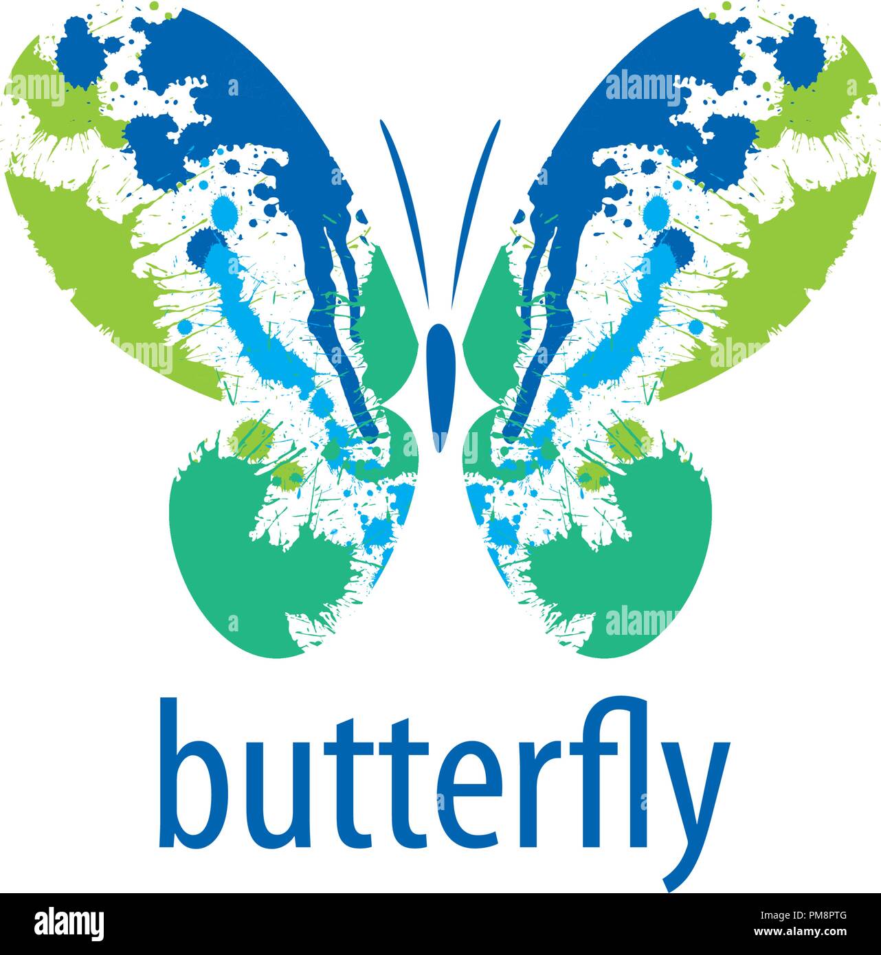 vector butterfly logo Stock Vector Image & Art - Alamy