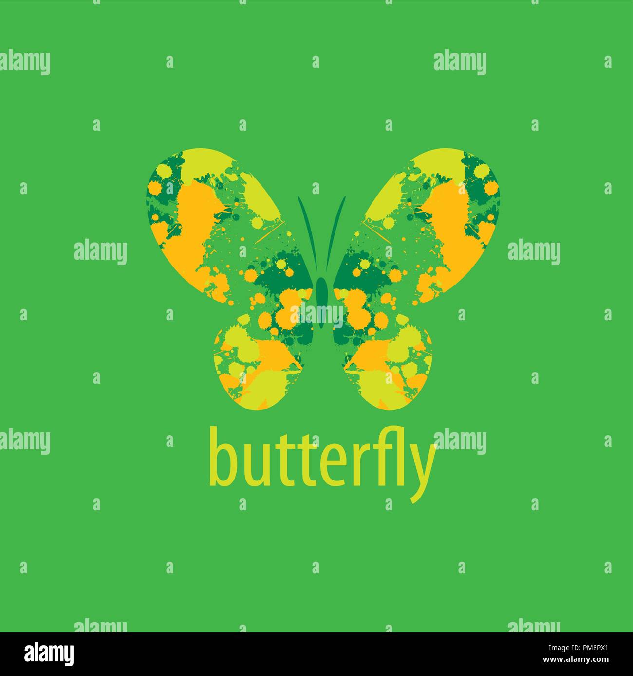 vector butterfly logo Stock Vector Image & Art - Alamy