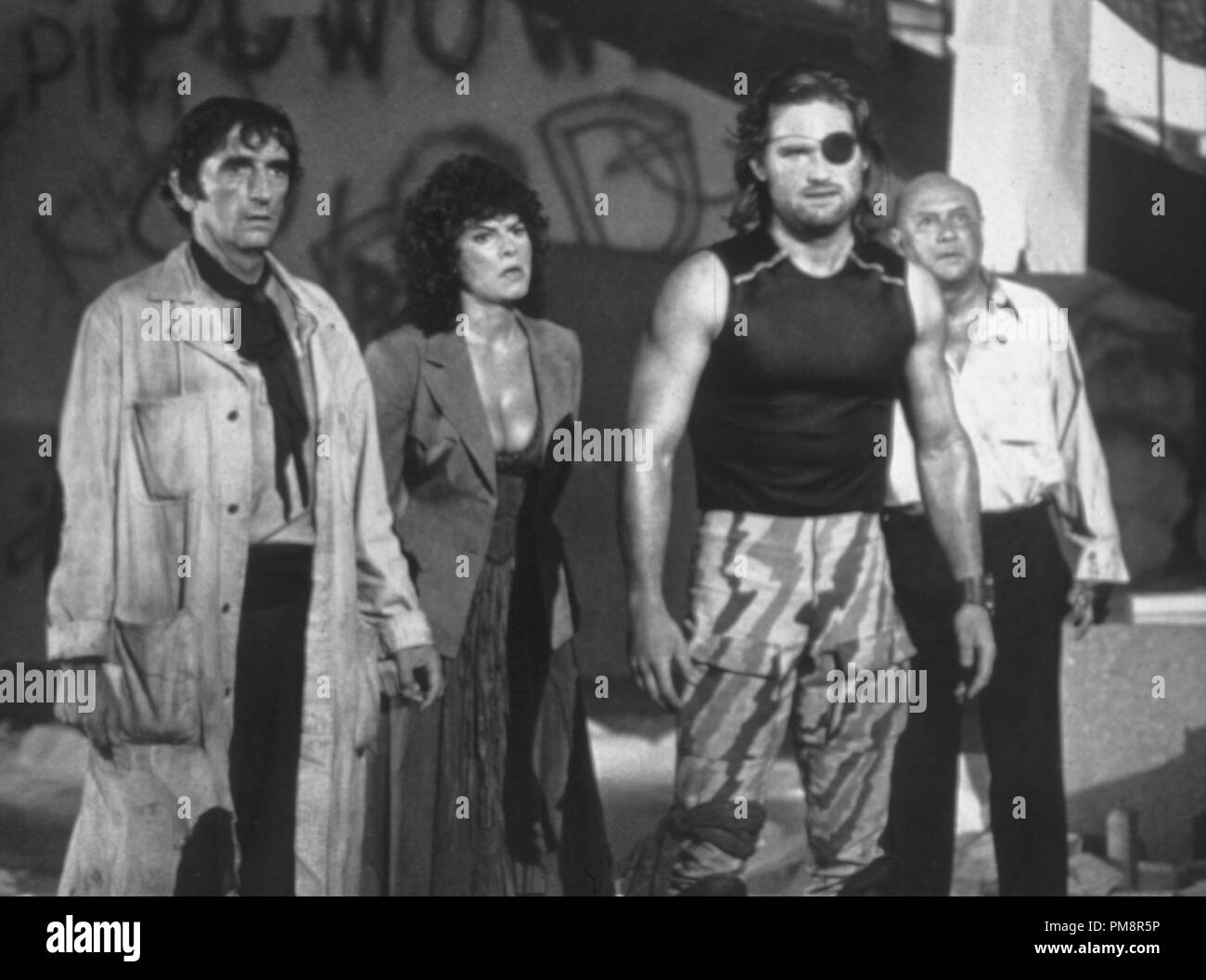Adrienne barbeau escape from new Black and White Stock Photos & Images ...