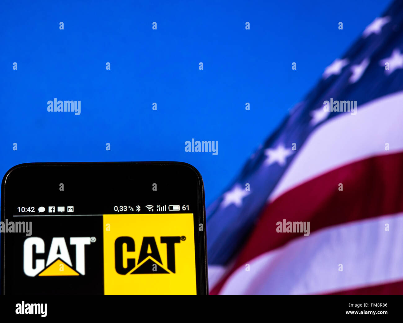 Caterpillar sign hi-res stock photography and images - Alamy