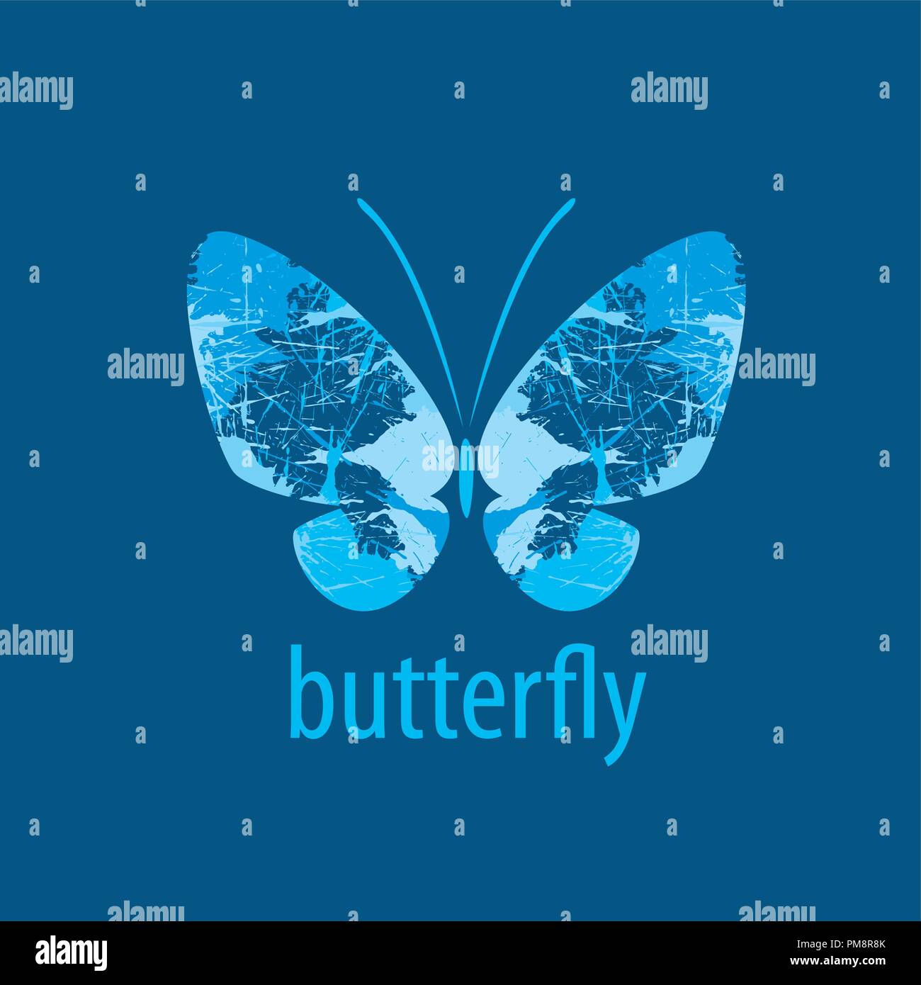 vector butterfly logo Stock Vector Image & Art - Alamy