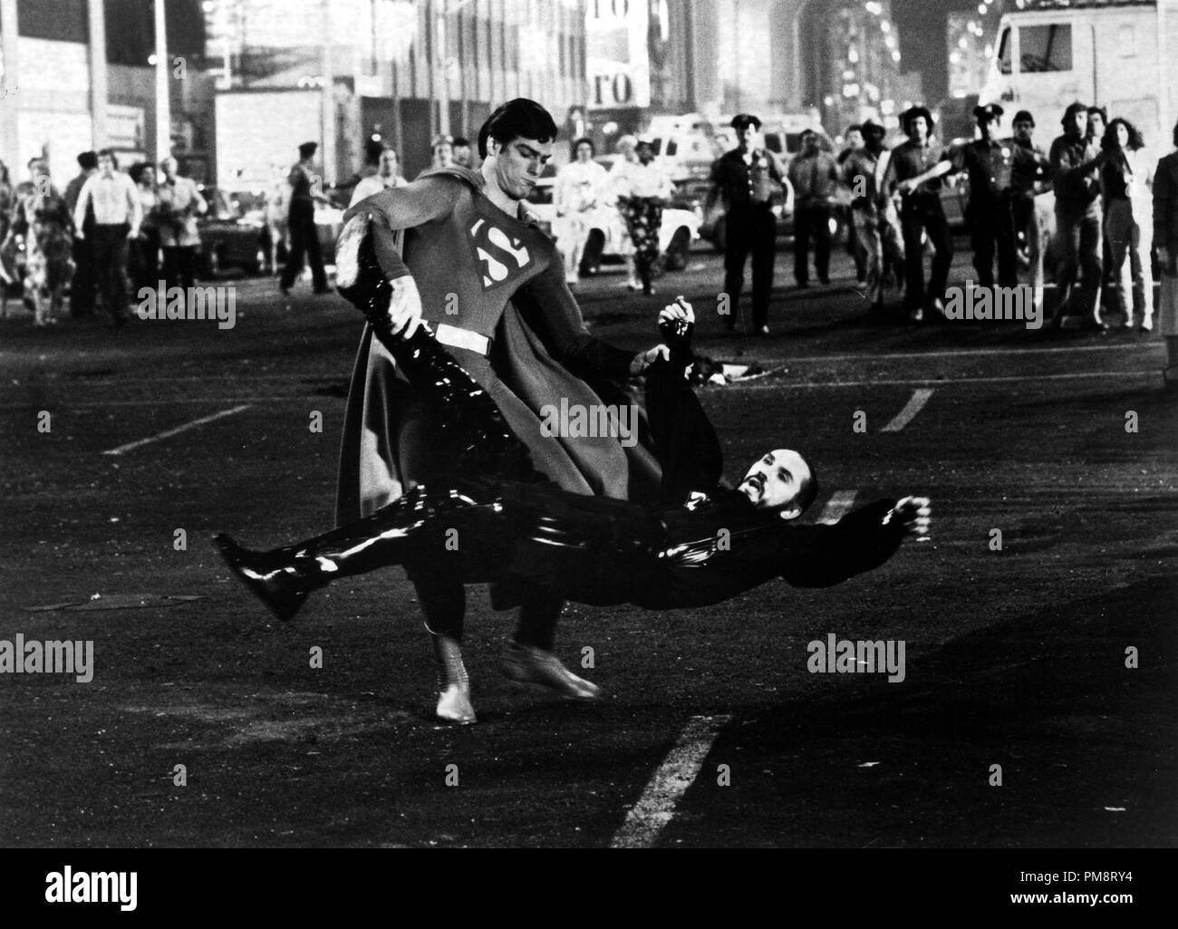 Studio Publicity Still from "Superman II" Christopher Reeve, Terence ...
