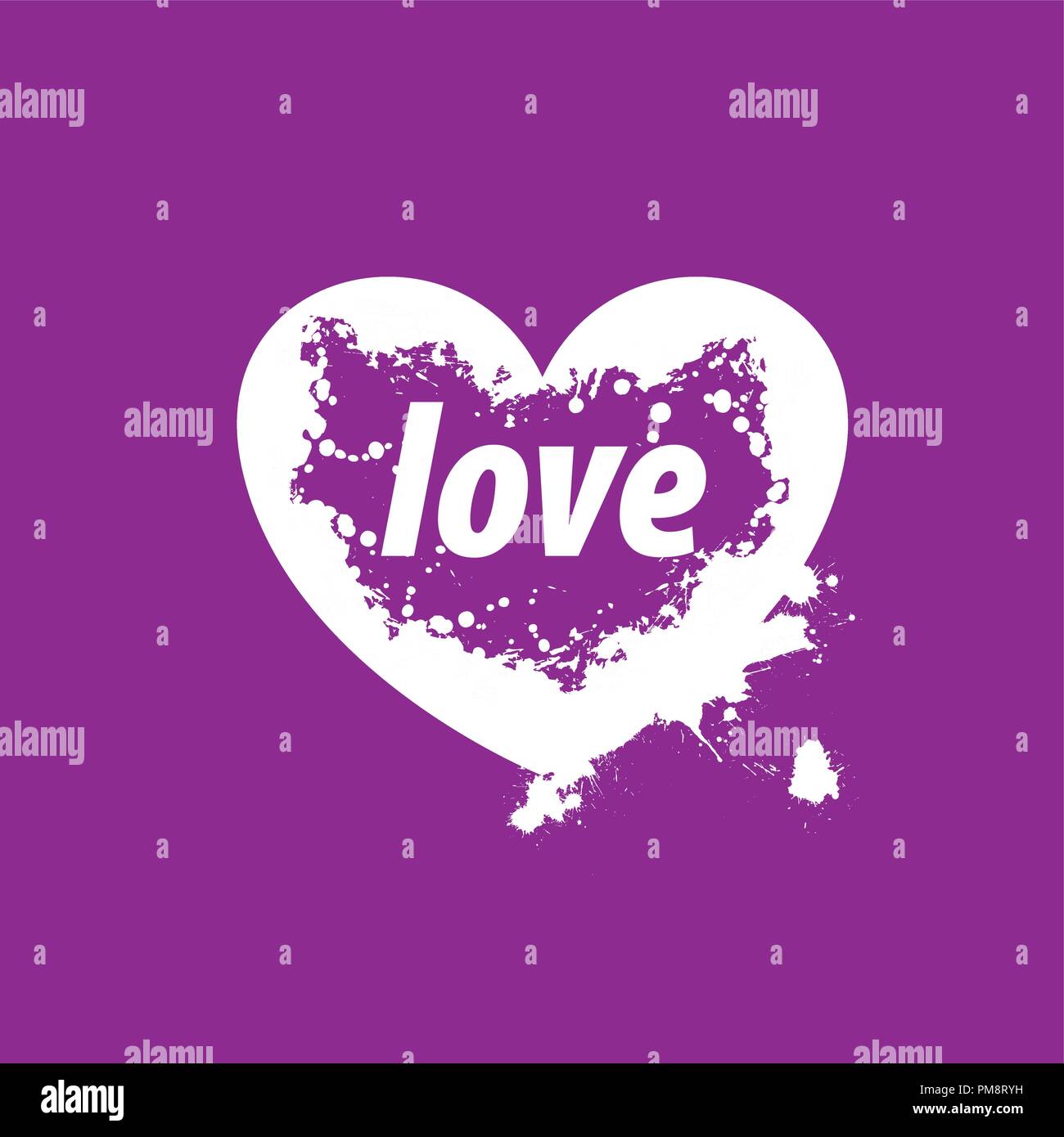 logo heart splash Stock Vector Image & Art - Alamy