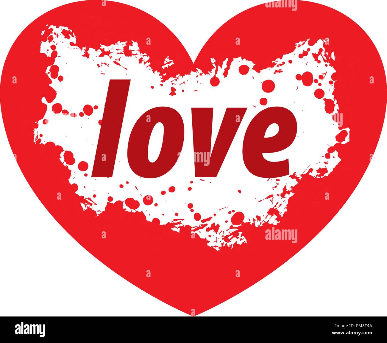 logo heart splash Stock Vector Image & Art - Alamy