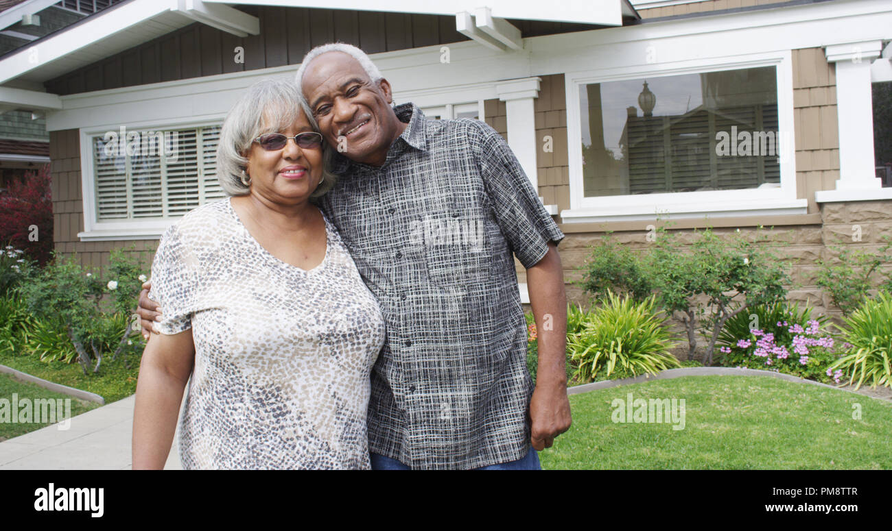 African american elder couple hi-res stock photography and images - Alamy
