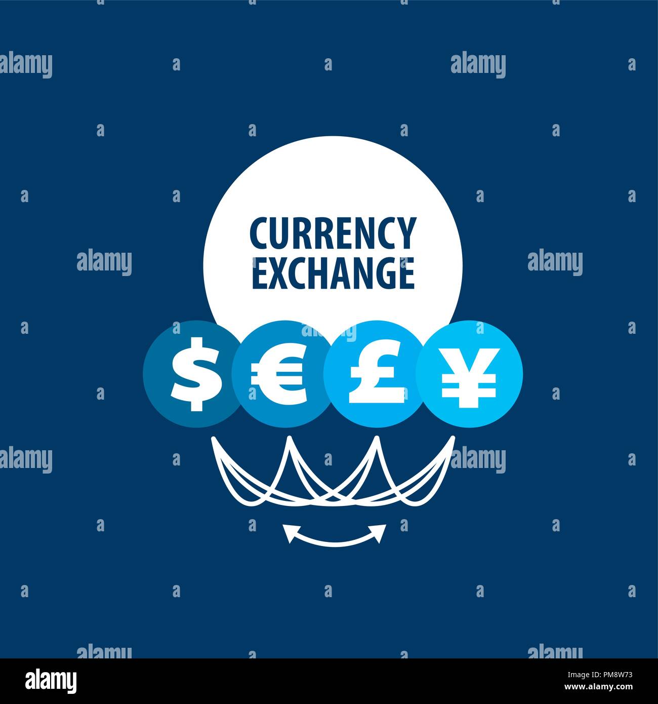 vector logo currency exchange Stock Vector Image & Art - Alamy