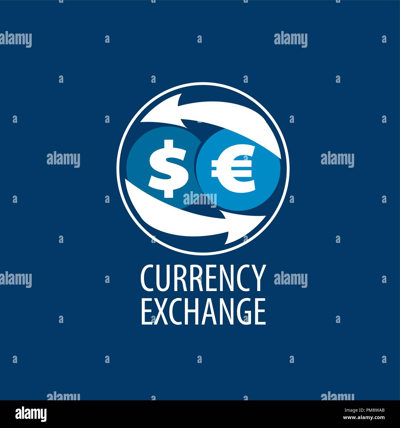 vector logo currency exchange Stock Vector Image & Art - Alamy