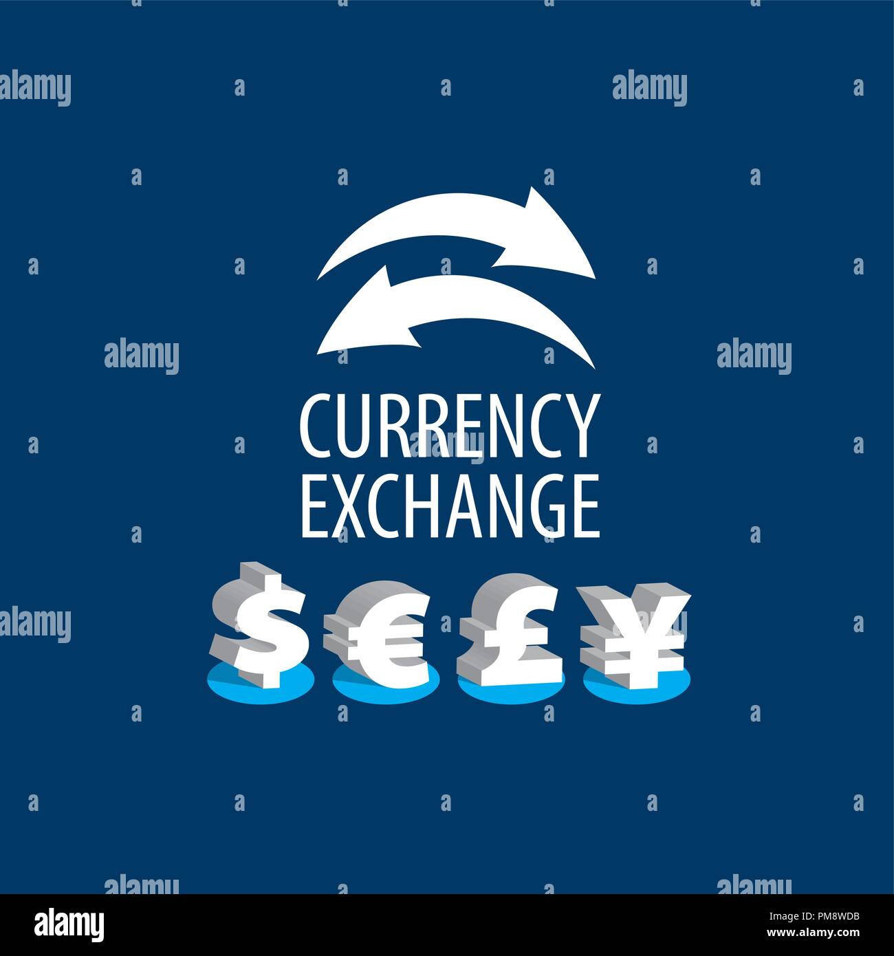 vector logo currency exchange Stock Vector Image & Art - Alamy
