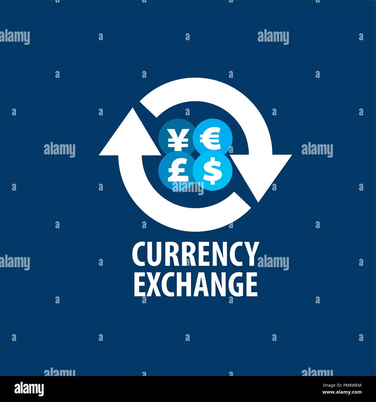 vector logo currency exchange Stock Vector Image & Art - Alamy
