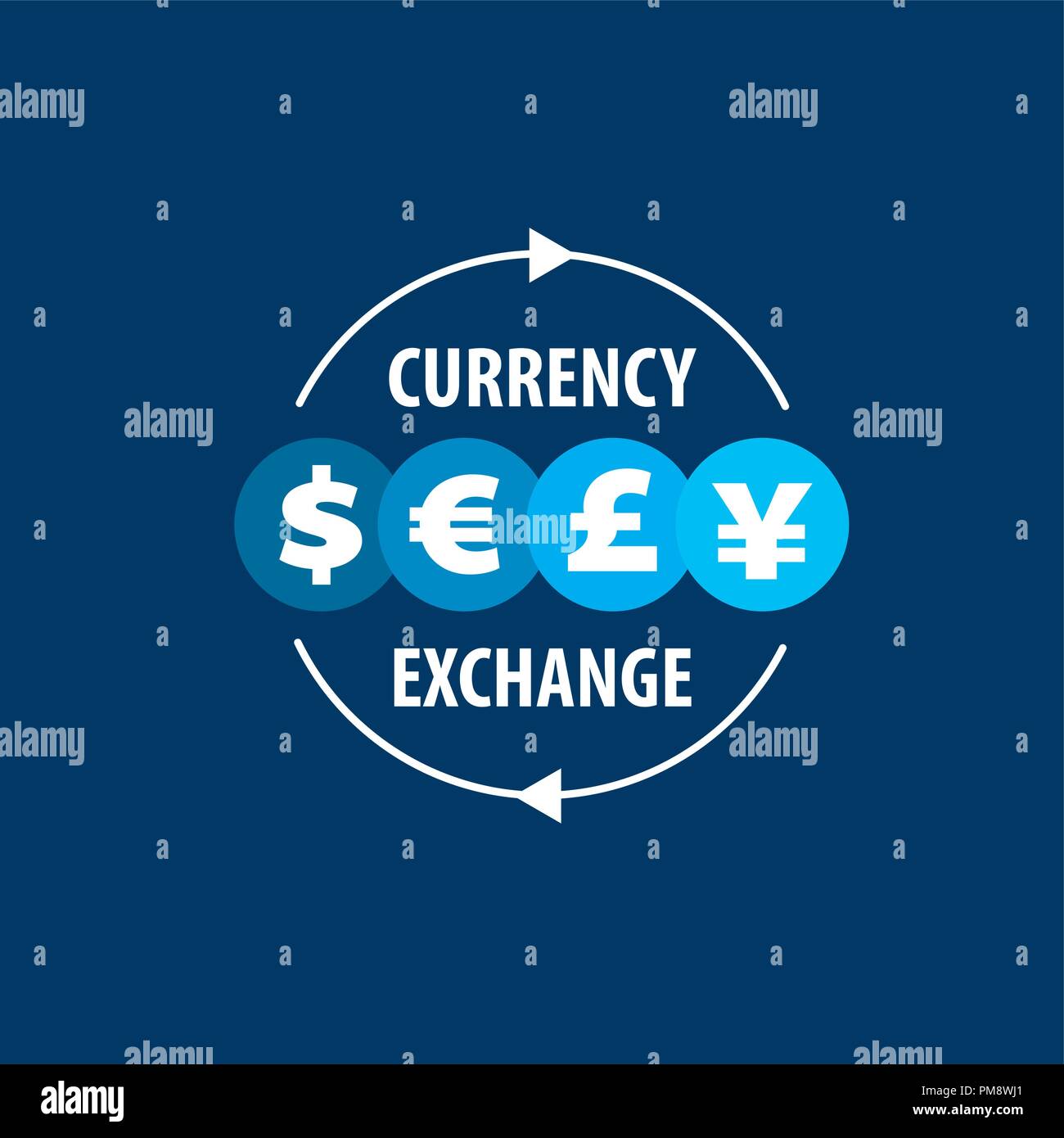 vector logo currency exchange Stock Vector Image & Art - Alamy