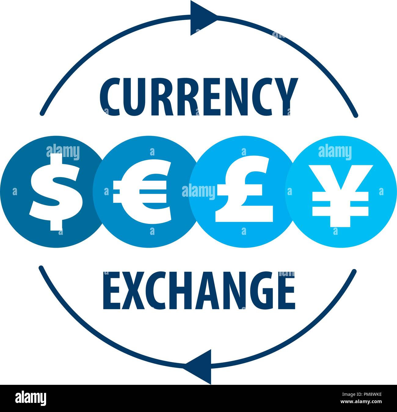 Vector Logo Currency Exchange Stock Vector Image Art Alamy vector-logo-currency-exchange-stock-vector-image-art-alamy