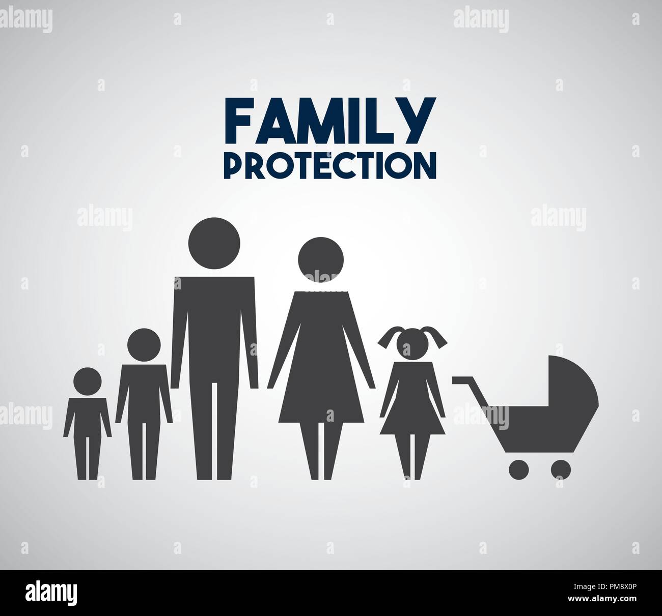 Offspring protection Stock Vector Images - Alamy