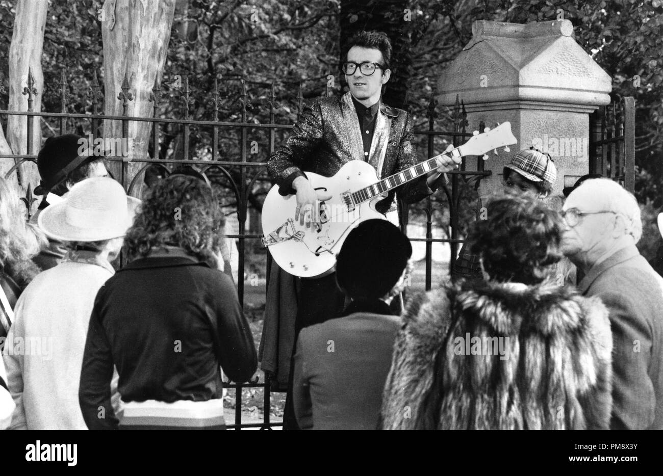 Studio Publicity Still from "Americathon" Elvis Costello © 1979 United ...