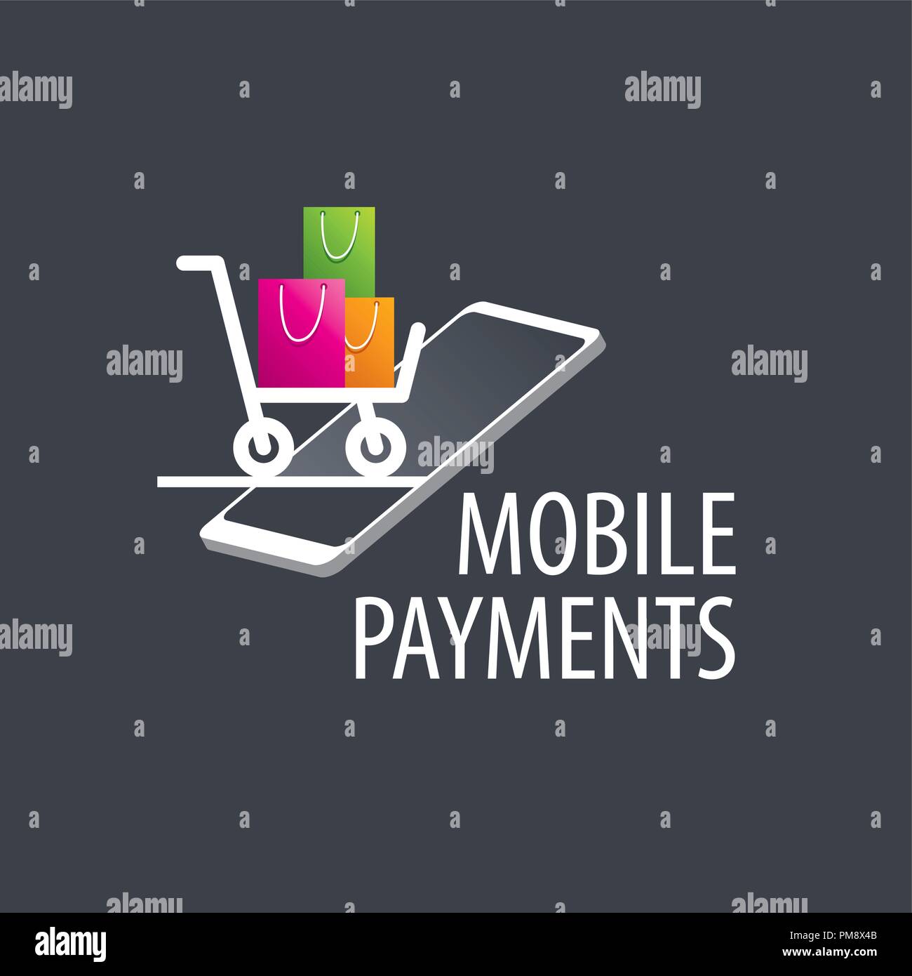 logo mobile payments Stock Vector Image & Art - Alamy