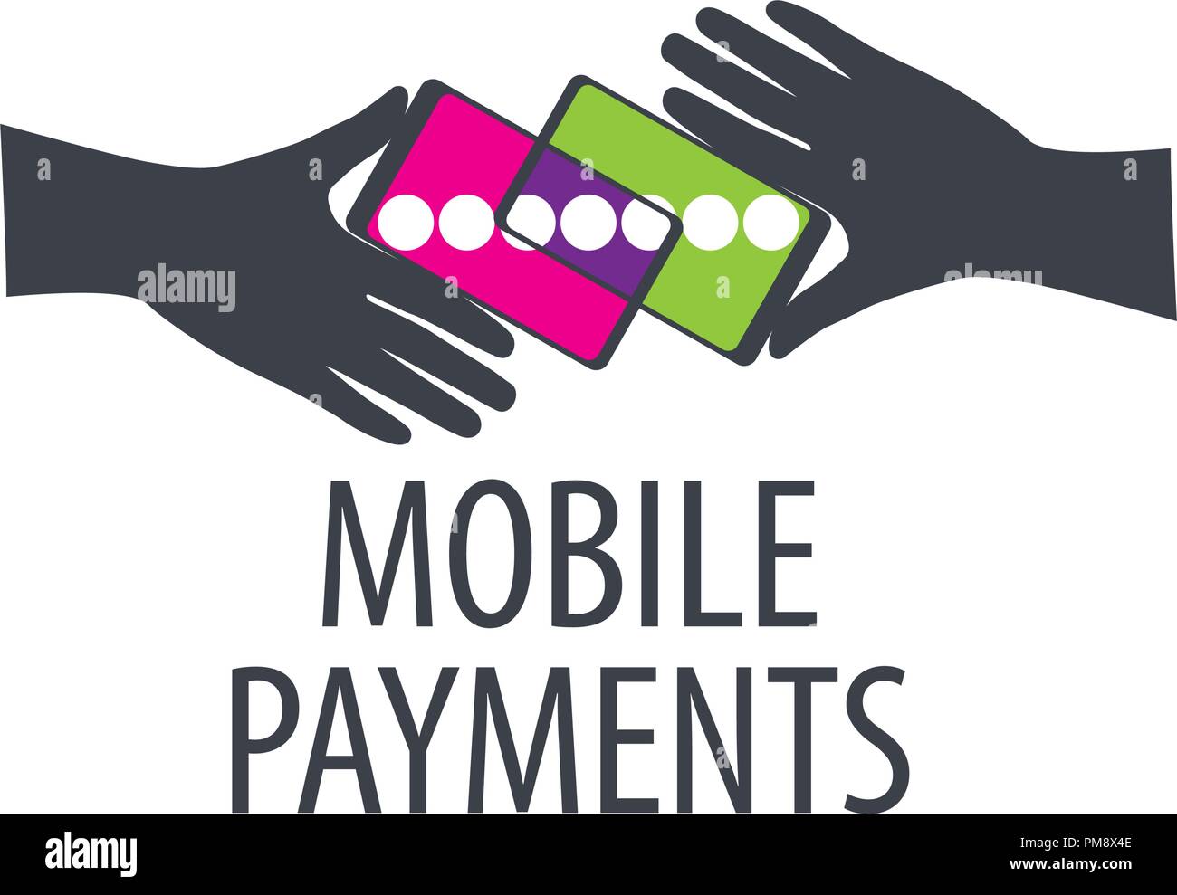 logo mobile payments Stock Vector Image & Art - Alamy