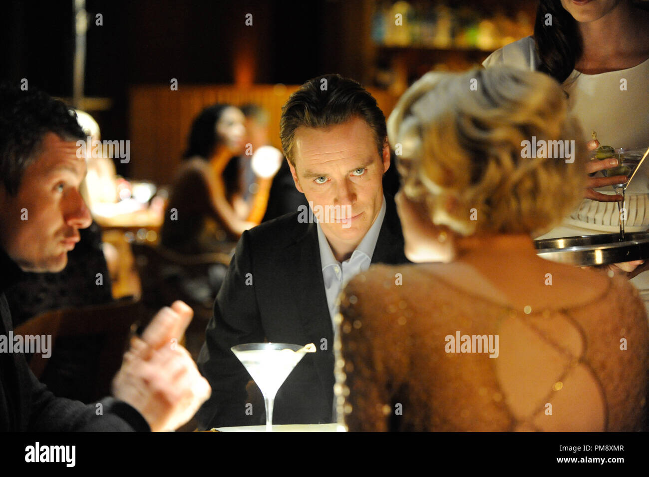 Actors James Badge Dale as "David," Michael Fassbender as “Brandon” and ...