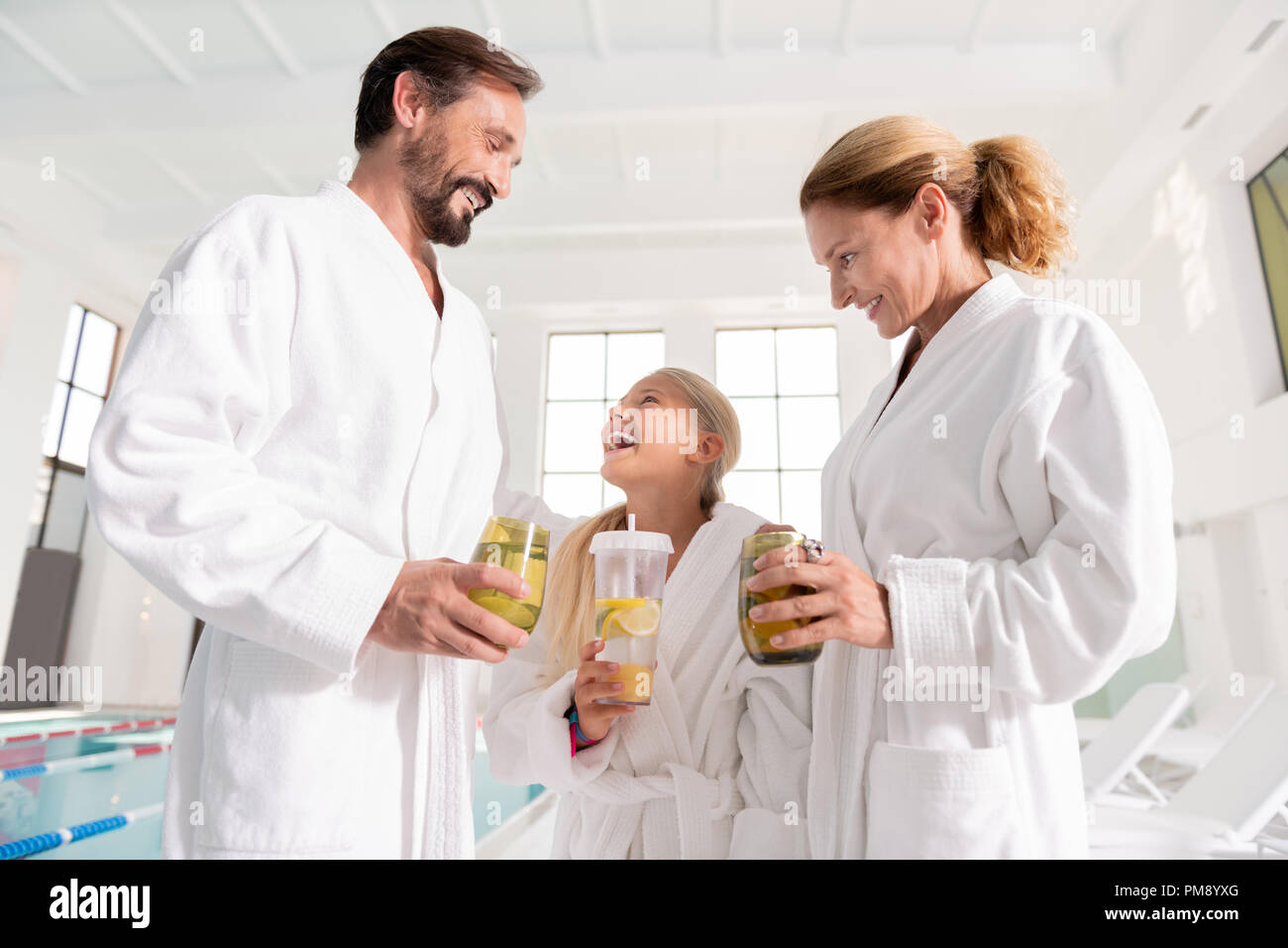 Communication between family hi-res stock photography and images - Alamy