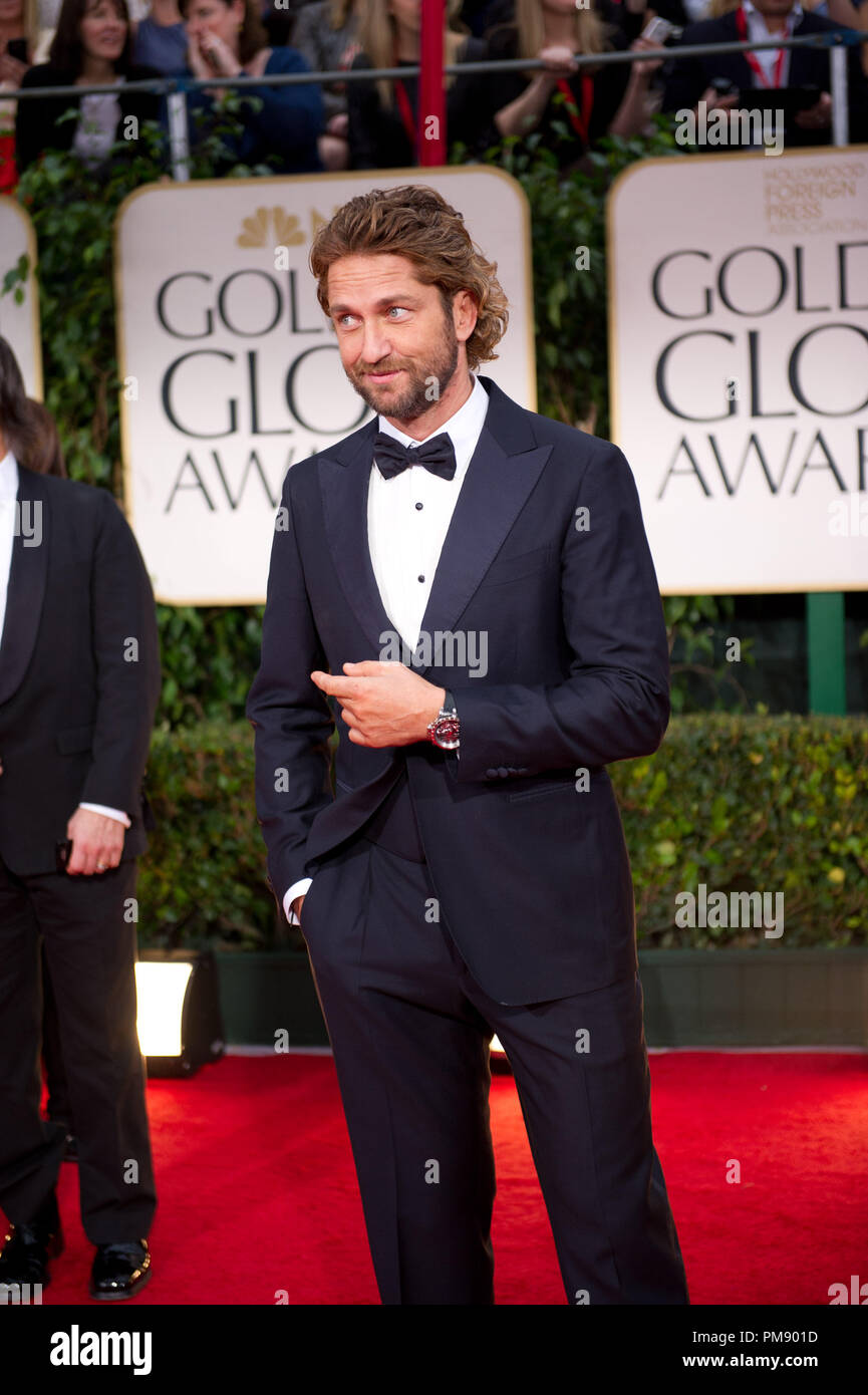 Gerard Butler attends the 69th Annual Golden Globes Awards at the ...