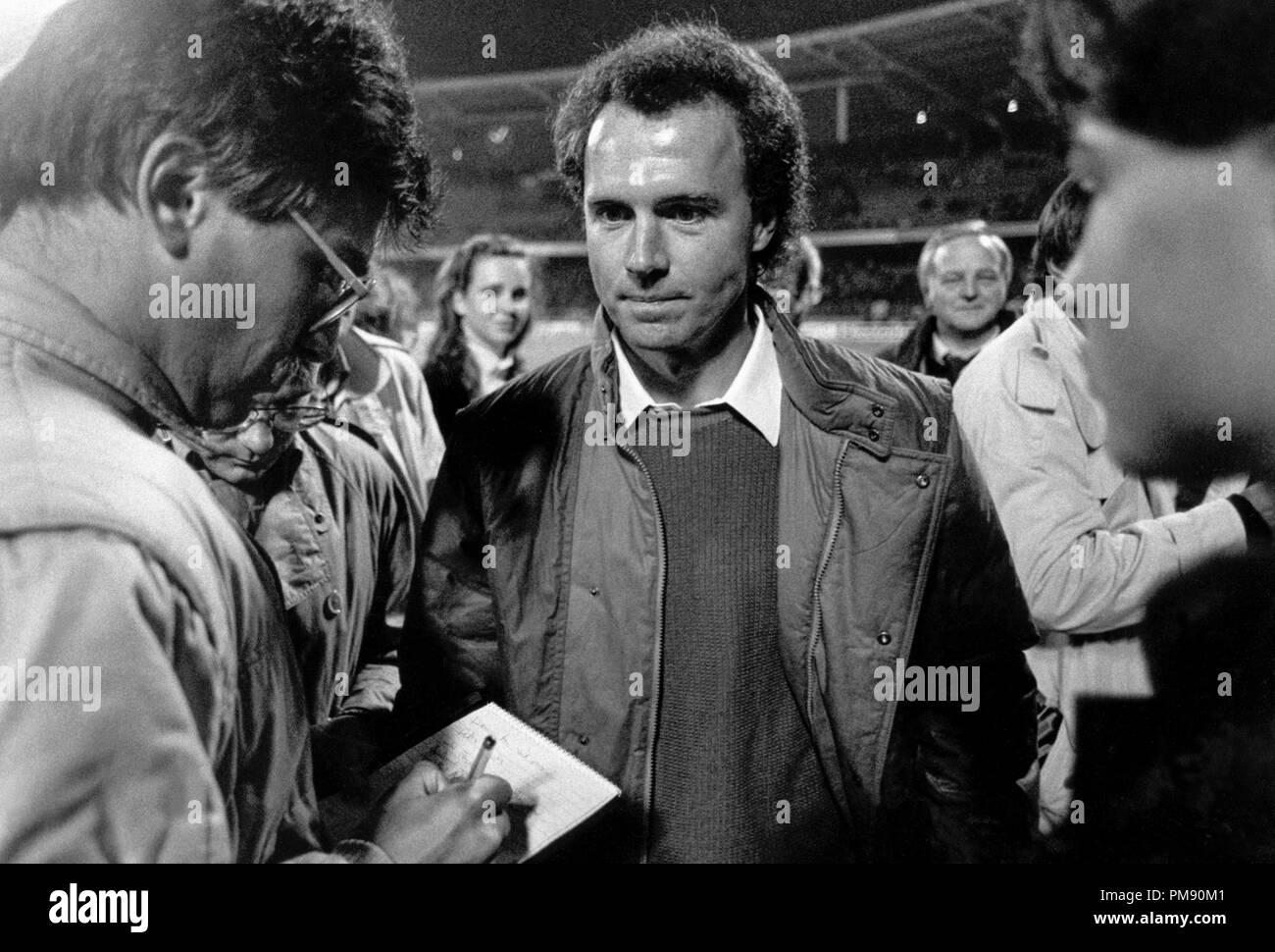 FRANZ BECKENBAUER former football player Germany 1984 Stock Photo - Alamy