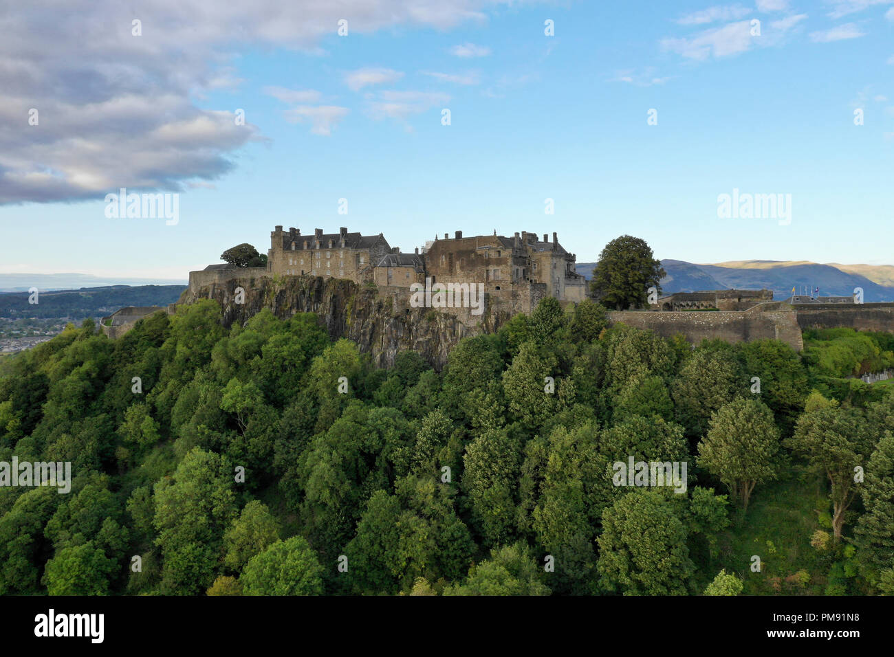 Aerial view stirling hi-res stock photography and images - Alamy